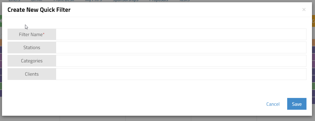 Quick Filters - vPromotions